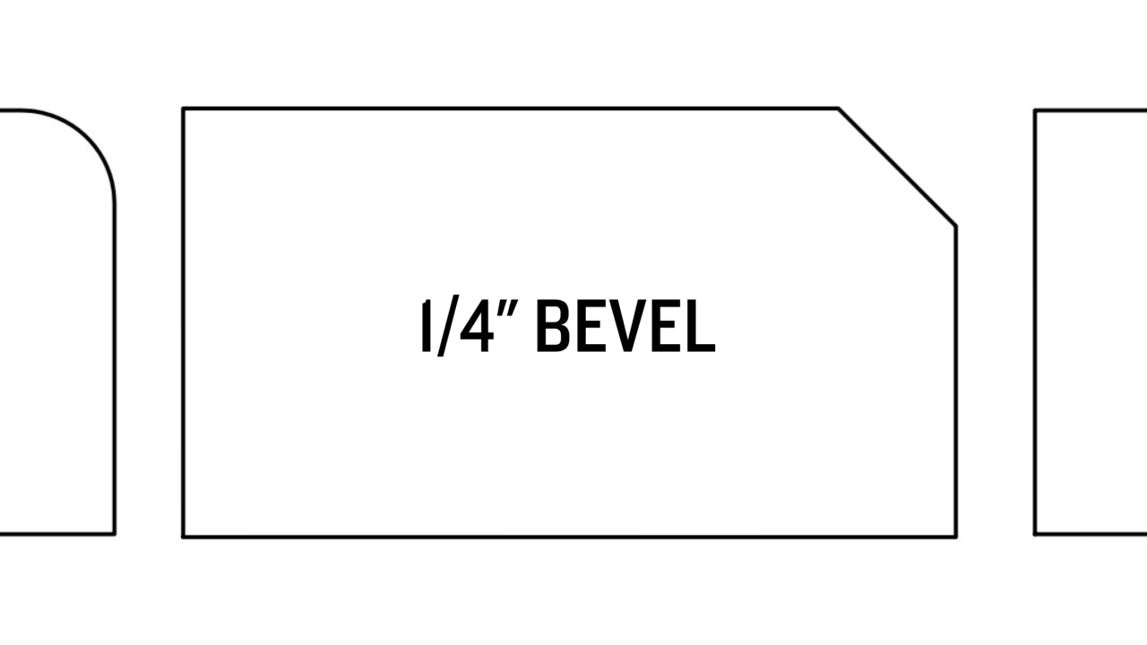 Counter Edge Profiles - SolidSurface Designs