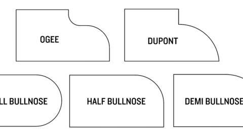 Counter Edge Profiles - SolidSurface Designs